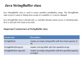 Java String String Buffer And Wrapper Class Pptx