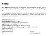Java String String Buffer And Wrapper Class Pptx