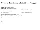 Java String String Buffer And Wrapper Class Pptx Programming