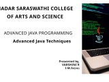 Advanced Java Techniques In Advanced Java Programming Pptx
