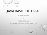 Java Basic Tutorial For Beginners Ppt
