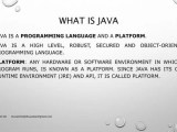 Java Basic Tutorial For Beginners Ppt