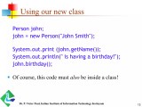 Java Class Structure Ppt