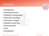 Java Processing Input And Output Pptx