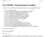 Java Programming Examples Pdf Programming Languages Computing