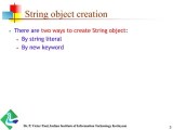Java Strings Concepts Pdf Programming Languages Computing