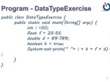 Variables And Data Types Pptx