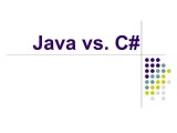 Difference Between Java And C Ppt