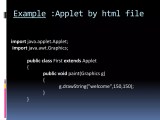 Java Applets Ppt