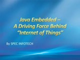 Java Embedded System Pptx