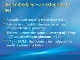 Java Embedded System Ppt