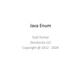 Java Enum Ppt
