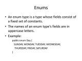 Java Enum Pptx