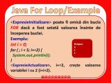 Java For Loop Ppsx