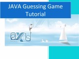 Java Guessing Game Number Tutorial Pdf