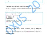Java Guessing Game Number Tutorial Pdf