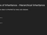 Java Inheritance Java Course Ppt