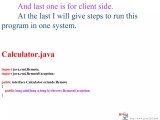 Java Rmi Example Program With Code Pps