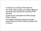 Intro To Javascript Pptx