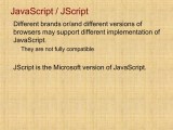 Javascript Client Side Scripting La Pptx