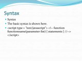 Java Script Functions Ppt