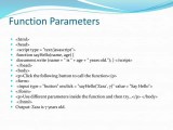Java Script Functions Ppt