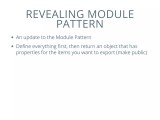 Javascript Module Patterns Ppt