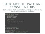 Javascript Module Patterns Ppt