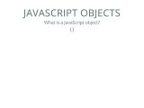 Javascript Module Patterns Ppt