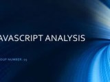 Javascript Analysis Pptx