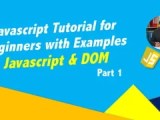 Javascript Dom Part 1 Javascript Tutorial For Beginners With