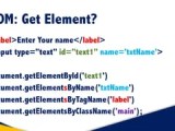 Javascript Dom Part 1 Javascript Tutorial For Beginners With