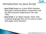 Java Script An Introduction Pptx