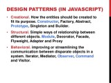 Javascript Design Patterns Pasasino