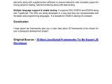 Top 10 Javascript Frameworks For Easy Web Development Docx