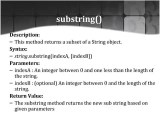 Javascript Built In String Functions Ppt