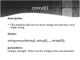 Javascript Built In String Functions Ppt