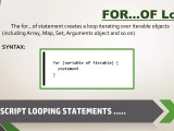 Javascript Looping Statements Pdf