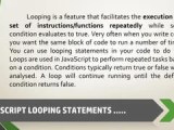 Javascript Looping Statements Pdf