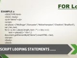 Javascript Looping Statements Pdf