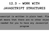 Javascript Refresher Pptx Java Script Ppt Ppt