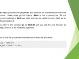 Java Scriptthe Math Object Pptx