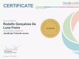 Certificado Sololearn Javascript Tutorial Course Ppt