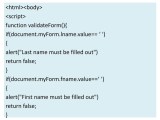 Javascript Validating Form Pptx
