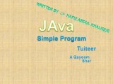 Java Simple Program Ppt