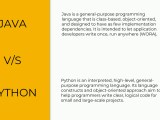 Java Vs Python Pptx