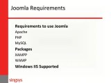 Joomla Introduction Installation Tutorial Ppt