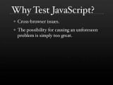 Understanding Javascript Testing Pdf