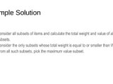 Knapsack Problem Using Dynamic Programming Ppt