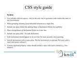 Html5 Css Javascript Style Guide And Coding Conventions Odp